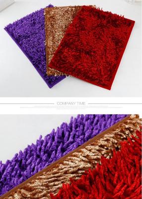 Cina Asciugamano di Microfiber della casa di Retangular della ciniglia della peluche, pavimento Mat Non Slip del bagno in vendita