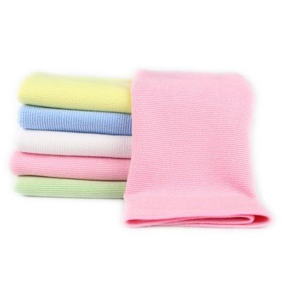 Cina Asciugamani assorbenti quadrati di lucidatura della pianura 380gsm Microfiber in vendita