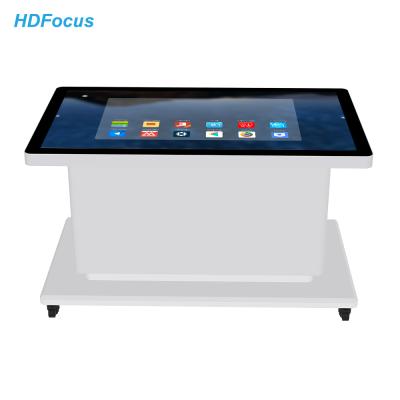 China 43,49,55,65 Inch Interactive Smart Table Capacitive Screen With Children's Intelligence Game Software and Whiteboard Software for sale