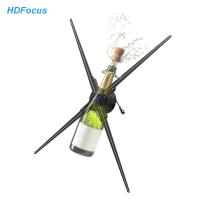 Quality Floor Advertising Hd 3d Led Android Projector Led 3d 100cm Holographic Fan for sale