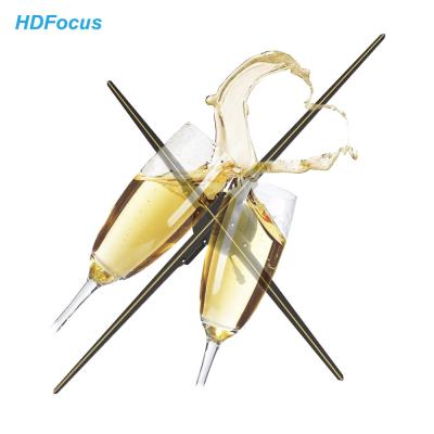 China Large Screen Christmas Decorating Fan With Led 3d 100cm Holographic Fan for sale