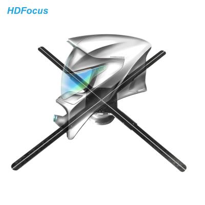 China Rotation Device Holographic Screen Hologram Projector 3d Led Light Fan for sale
