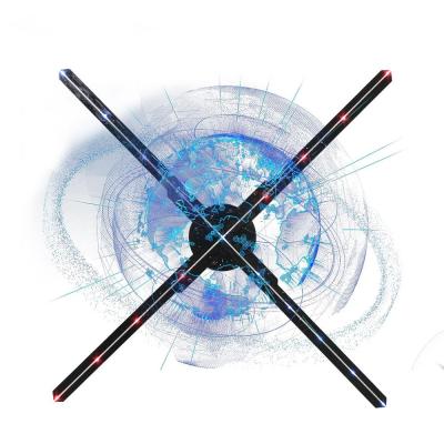 China Top Quality 3d Hologram Fan  65cm Advertising Wall 3d Holographic Fan 3d Hologram Projector for sale
