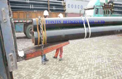 China Large Diameter SMLS Carbon Steel Seamless Pipe With Black Varnish Coating for sale