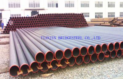 China ASTM A106 ASTM A53 Hot Rolled Seamless Steel Pipe for Water, Gas Delivery for sale