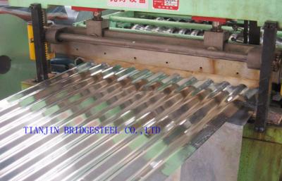 China DX51D+Z, SGH340, SGCC Colored Galvanized Corrugated Steel Sheet For Industrial, Civil Buildings for sale