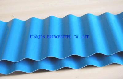 China DX54D+Z Colored Hot Dipped Galvanized Corrugated Steel Sheet For Building Material for sale