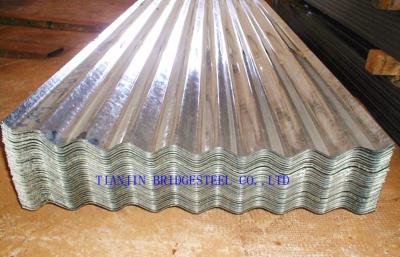 China Cold Rolled Galvanized Corrugated Steel Roof Sheets SGCC, DX51D, DX52D, JIS3310 for sale