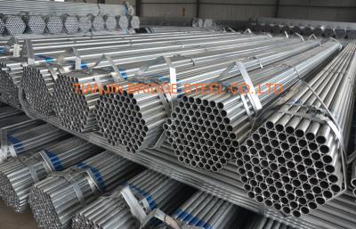 中国 温室 Q195 - Q215 のための BS1387 BS EN 10297 ERW の前に電流を通された鋼管 販売のため