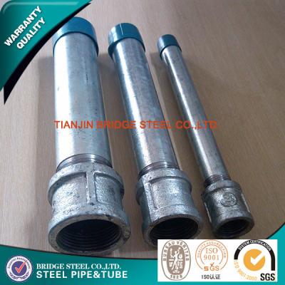 China EFW Structural Hot Dipped Galvanized Steel Pipe For Gas Line Q235 for sale