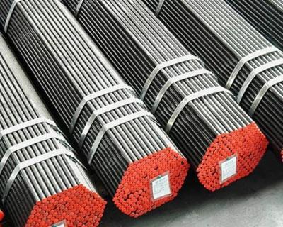 China 1/2 INCH - 24 INCH SCH40 Hot Rolled Seamless Pipe API 5L GR.B , Black carbon seamless steel pipe for sale