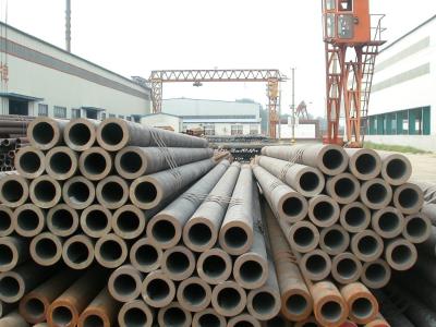 China Precision Carbon Steel DIN 17175 Hot Rolled Seamless Pipe SCH4O , 3m - 12m Length for sale