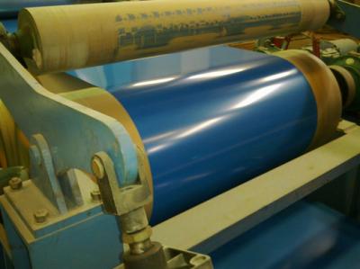 China JIS G3302 Bright SGCC Color Coated Steel Coil Blue / Grey / White DX51D+Z DX52D+Z for sale