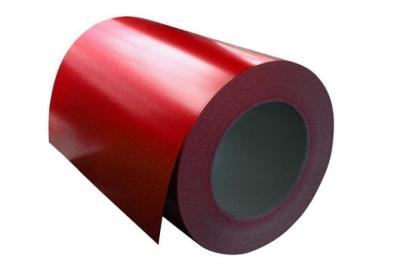 China No Bubbles Prepainted Galvalume Steel Coil PPGL Soaked In 5% NaOH for sale