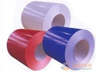 China PPGI colour coated Prepainted Galvanized Steel Coil , SGS / ISO14001 approvals for sale
