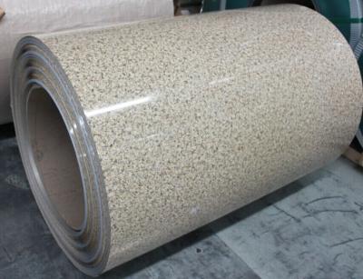 China ISO Marble Decorative Prepainted Galvanized Steel Coil Long service life for sale