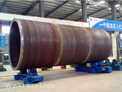 Cina Il tubo d'acciaio della saldatura automatica che gira Rolls, metallo spinge i rotatori d'allineamento di auto in vendita
