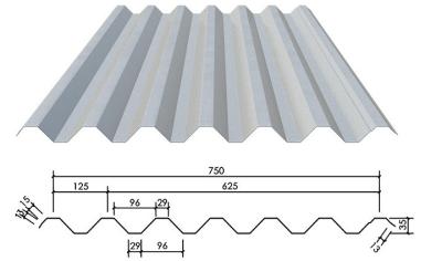 China Eco friendly Pre painted roofing sheet , galvanized steel corrugated sheet for city buildings for sale