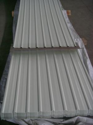 China Prepainted Corrugated Steel Roofing Sheets 900mm for Protection Wall Fence for sale