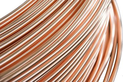 中国 冷凍の銅管、ろう付けされた鋼管 4.76 * 0.65 mm 販売のため
