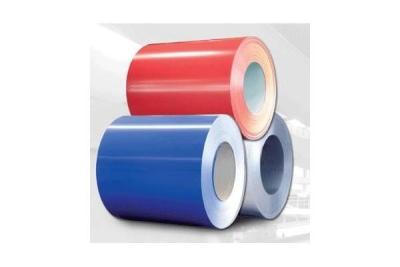 China Chromate-free passivation Color Coated GB / ASTM Steel Coil , 762mm-1250mm for sale