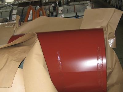 China PVDF fluorocarbon color coated steel coil DX51D+Z, DX51D+AZ, S350GD+Z colour coated steel for sale