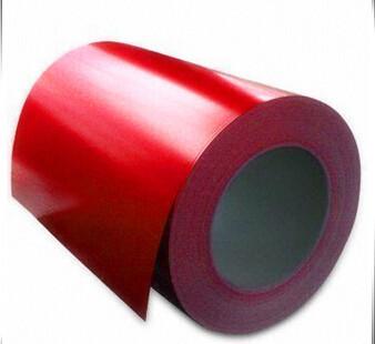 China GB / ASTM Prepainted Galvanized Steel Coil , Chromate-free passivation PPGI steel coils for sale