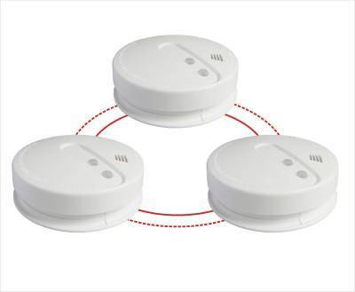 China Smoke Heat Detector Interconnection Fire Alarm shopping mall fire security Smoke Alarm for sale