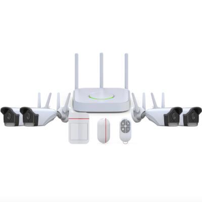 China Surveillance And Alarm Smart Home Hub Meian Tech Focus Commercial Security Business Protection Integrated Security Server Fire Alarm Burglar Alarm Mobile Surveillance Self-Monitoring Home Security for sale