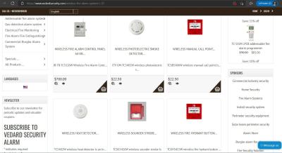 China LoRa intelligent wireless fire alarm system 64-128 points 1-2 loops 470MHz 500m wireless communication distance alarm for sale