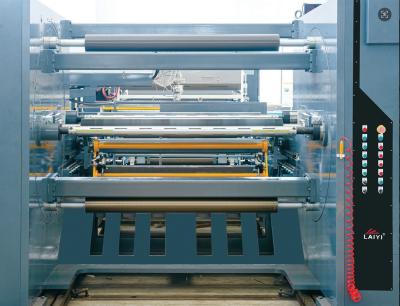 China Laiyi Extrusion Laminating Machine Line Components-Double Station Unwinder and Rewinder (Round Plate) for sale