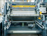 China Laiyi Extrusion Laminating Machine Line Components-Drum Roll Pressing Rewinder for sale