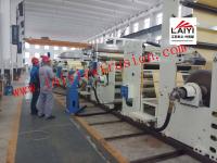 China Pe Hot Melt Extrusion Ldpe Coating Machine , 380V Automatic Lamination Machine for sale