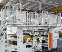 China High Efficiency Double Sided Release Paper Extrusion Laminating Machine for sale