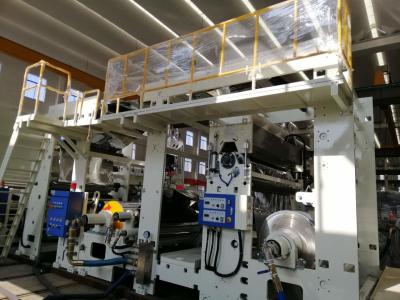 China Motor 250m/Min Film Laminating Machine de Siemens del control del PLC en venta
