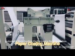 automatic paper coating machine 380v with 200kg/h extruder