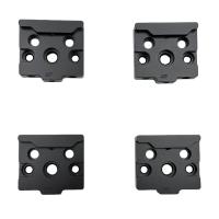 China CNC Precision Machined Aluminum Alloy Structural Component Multi Hole Mounting Bracket for sale