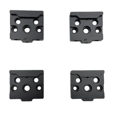 China CNC Precision Machined Aluminum Alloy Structural Component Multi Hole Mounting Bracket for sale