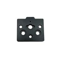 China CNC Precision Machined Aluminum Alloy Structural Component Multi Hole Mounting Bracket for sale