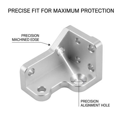 China Precision CNC Machined Sheet Metal Protective Covers Custom Panels OEM Service for sale