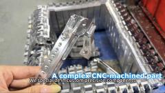 A complex CNC-machined part