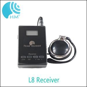 L8 Handheld Wireless Tour Guide Audio System Tour Guide Transmitter For Tourist
