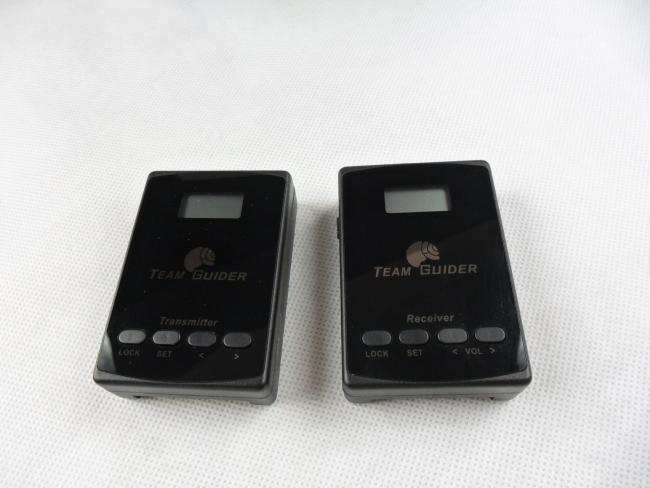 L8 Mini Handheld Wireless Tour Guide System Transmitter And Receiver For Exhibition