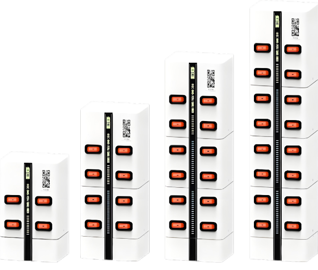 Tourists share self-service rental guide machines cabinet picture