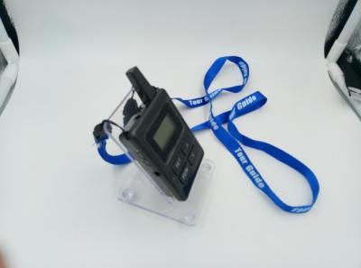 China Ear  Hanging Audio Guide Model E8 Black Wireless Microphone  portable transmitters for sale