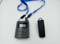 China E8 Ear - Hanging Bluetooth Tour Guide System Black Travel Audio Guide for sale