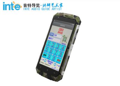 China Hand Held Simultaneous Interpretation Equipment A9 Android Intelligent Audio Guide Device for sale