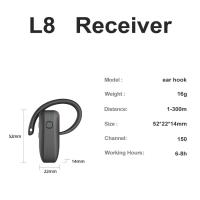 China Low-latency Wireless tour guide system for sale