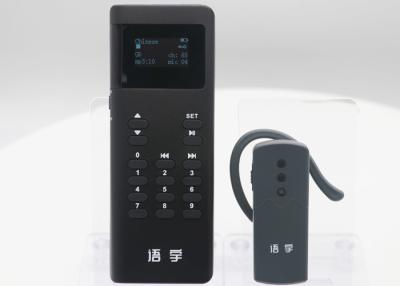 China UHF 1MHz Tour Guide Transmitter And Receiver LCD Display for sale
