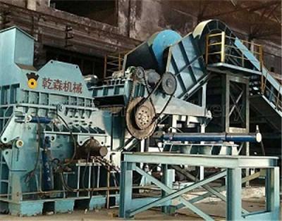 China PSX6090 scrap metal shredder,Steel Shredder Machine,Belt Conveyor for sale
